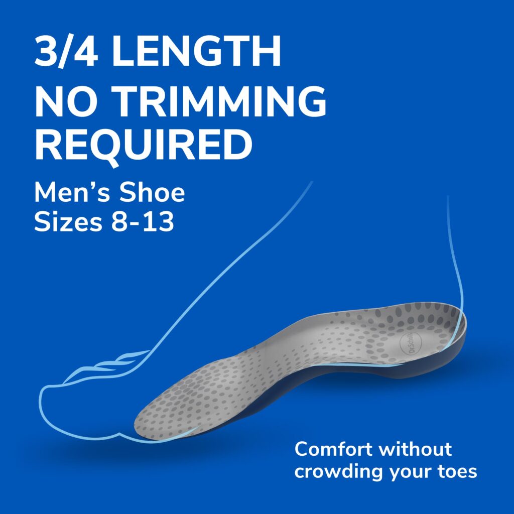 Tri-Comfort® Insoles for Heel, Arch and Ball of Foot Support Dr. Scholl's