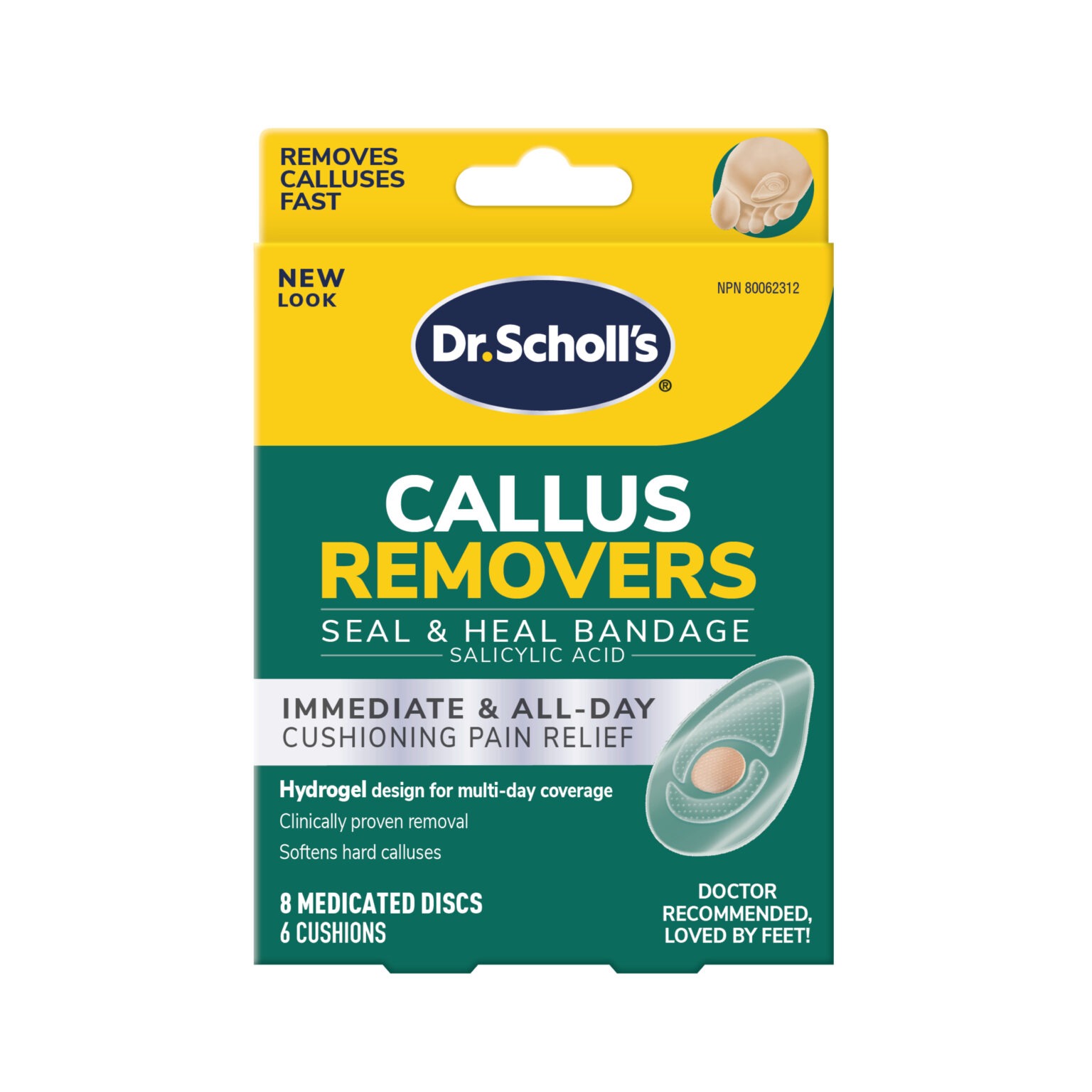 Callus Removers Seal & Heal Bandage with Hydrogel™ Technology – Dr ...