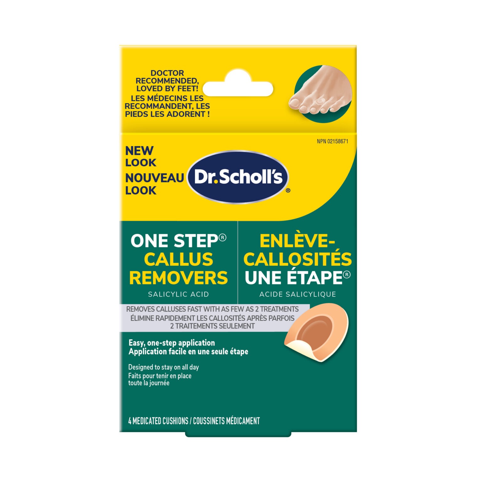 One Step® Callus Removers with Easy, One-Step Application | Dr. Scholl's