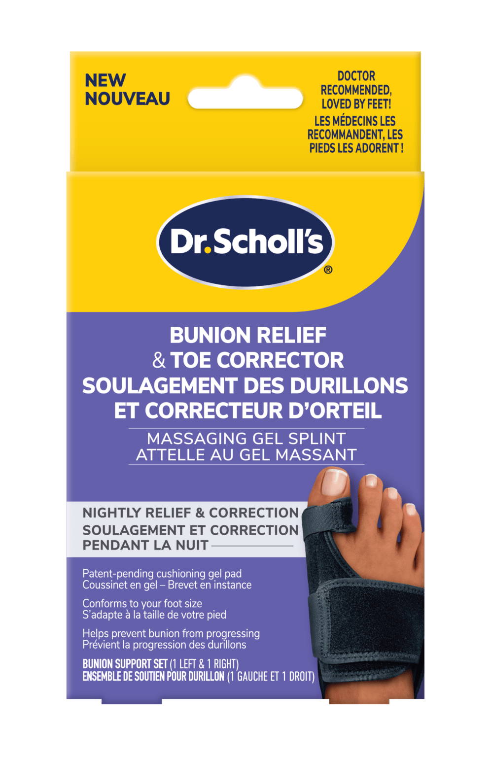 Bunion Relief & Toe Corrector – Dr. Scholl's