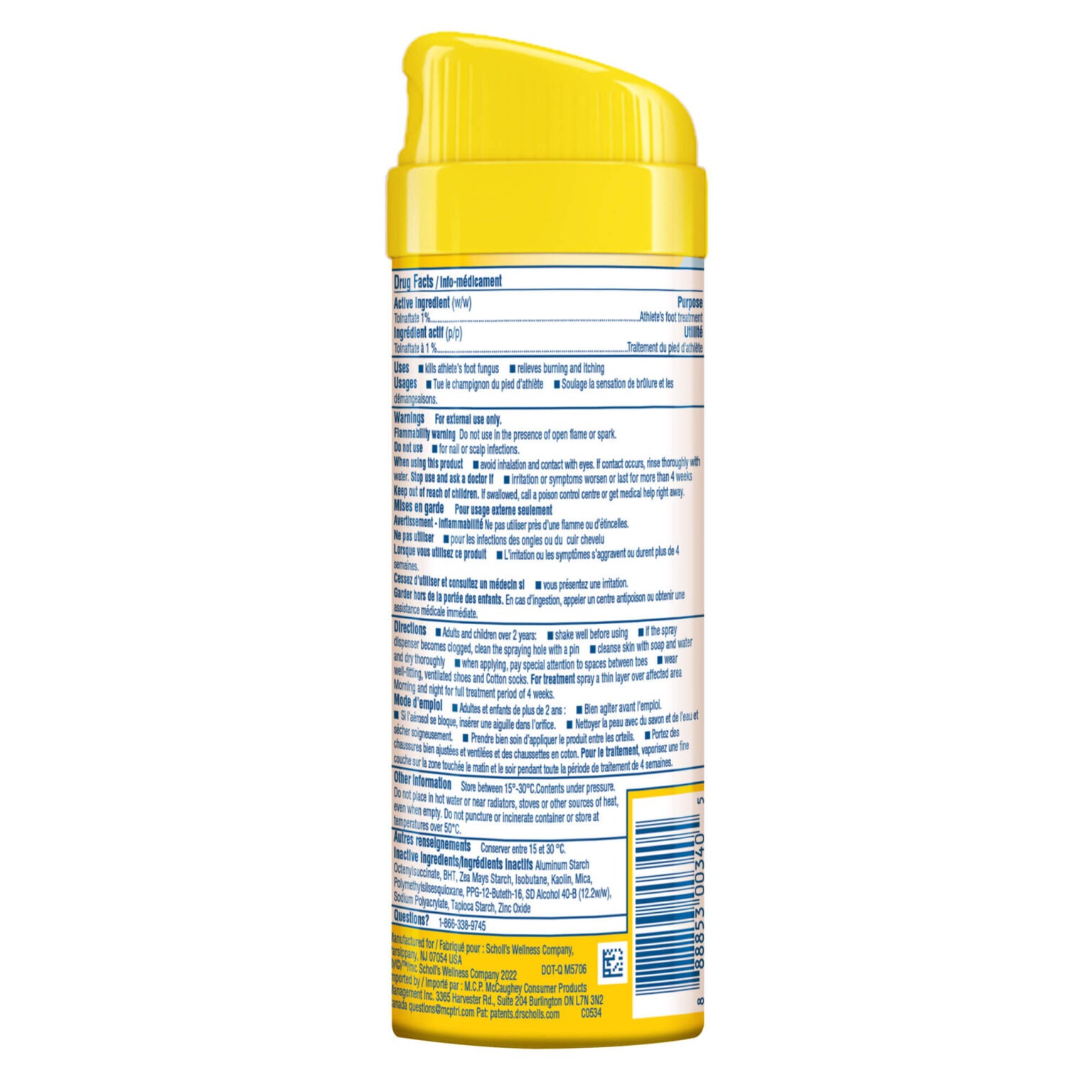 Dr. Scholl's® Athlete's Foot Spray Powder | Dr. Scholl's