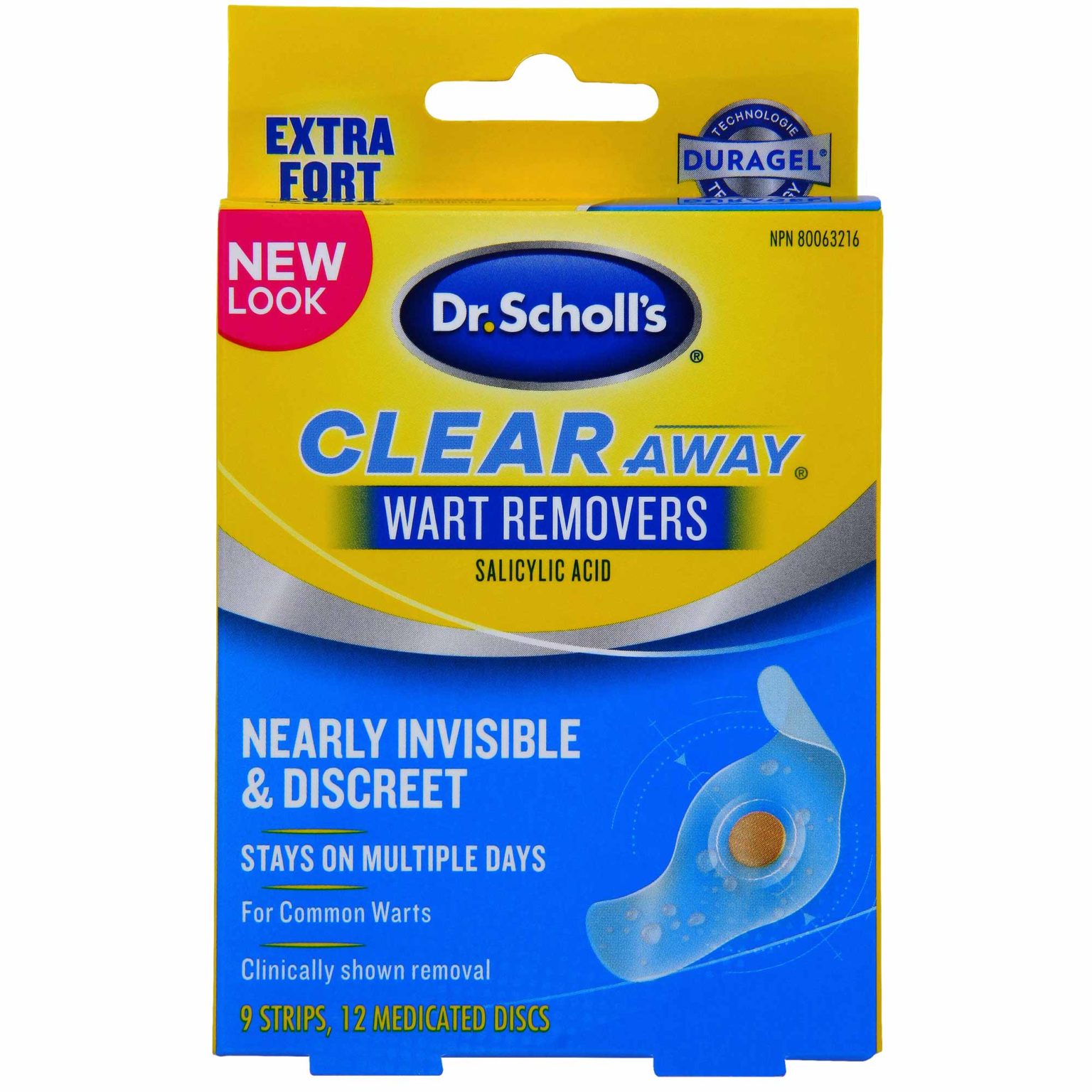 CLEAR Away® Wart Remover Medicine & Duragel™ Technology | Dr. Scholl's