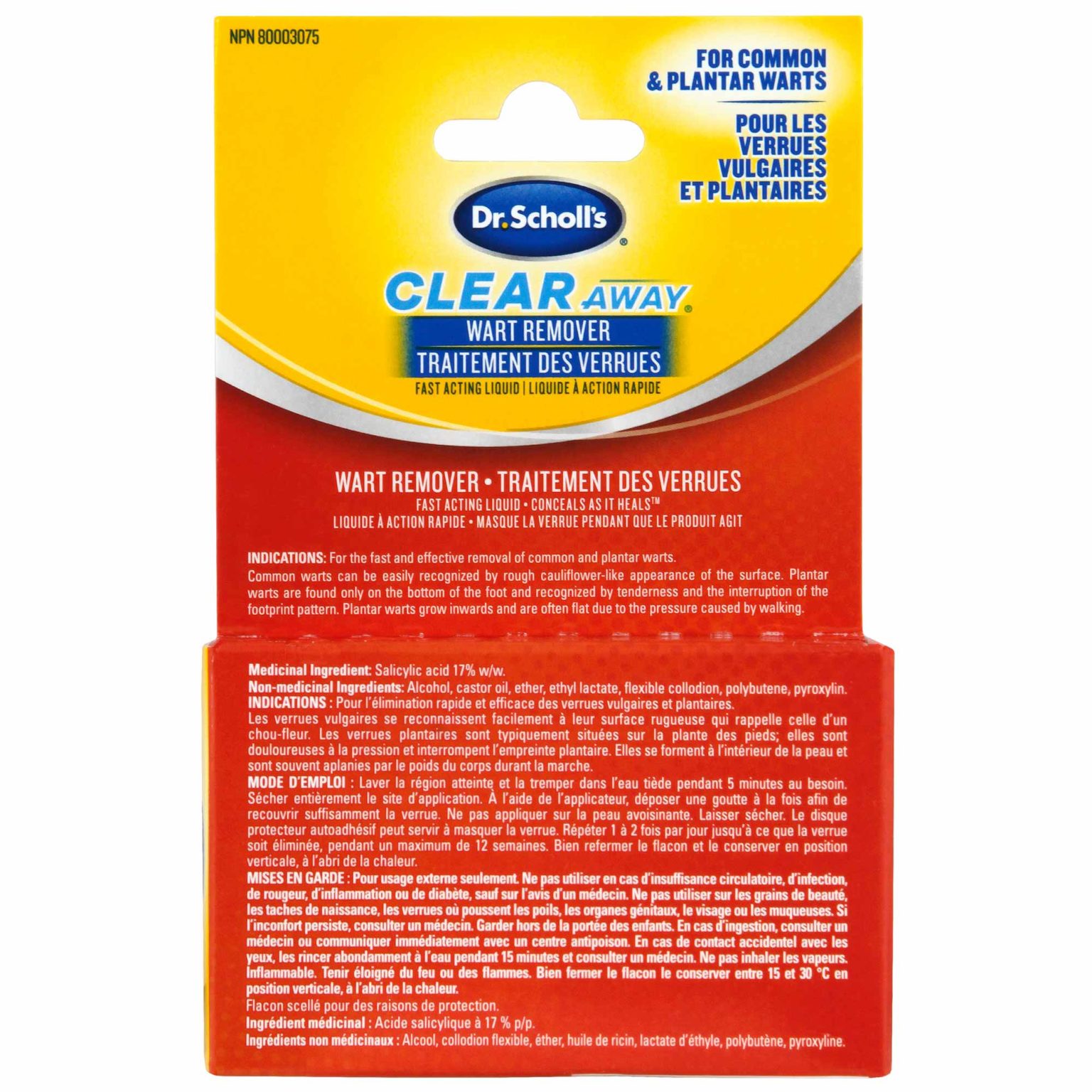CLEAR Away® Fast Acting Liquid Wart Remover | Dr. Scholl's