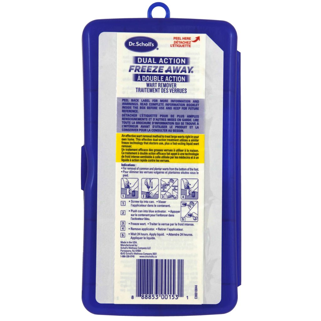Dual Action Freeze Away® Wart Remover Treatment | Dr. Scholl's