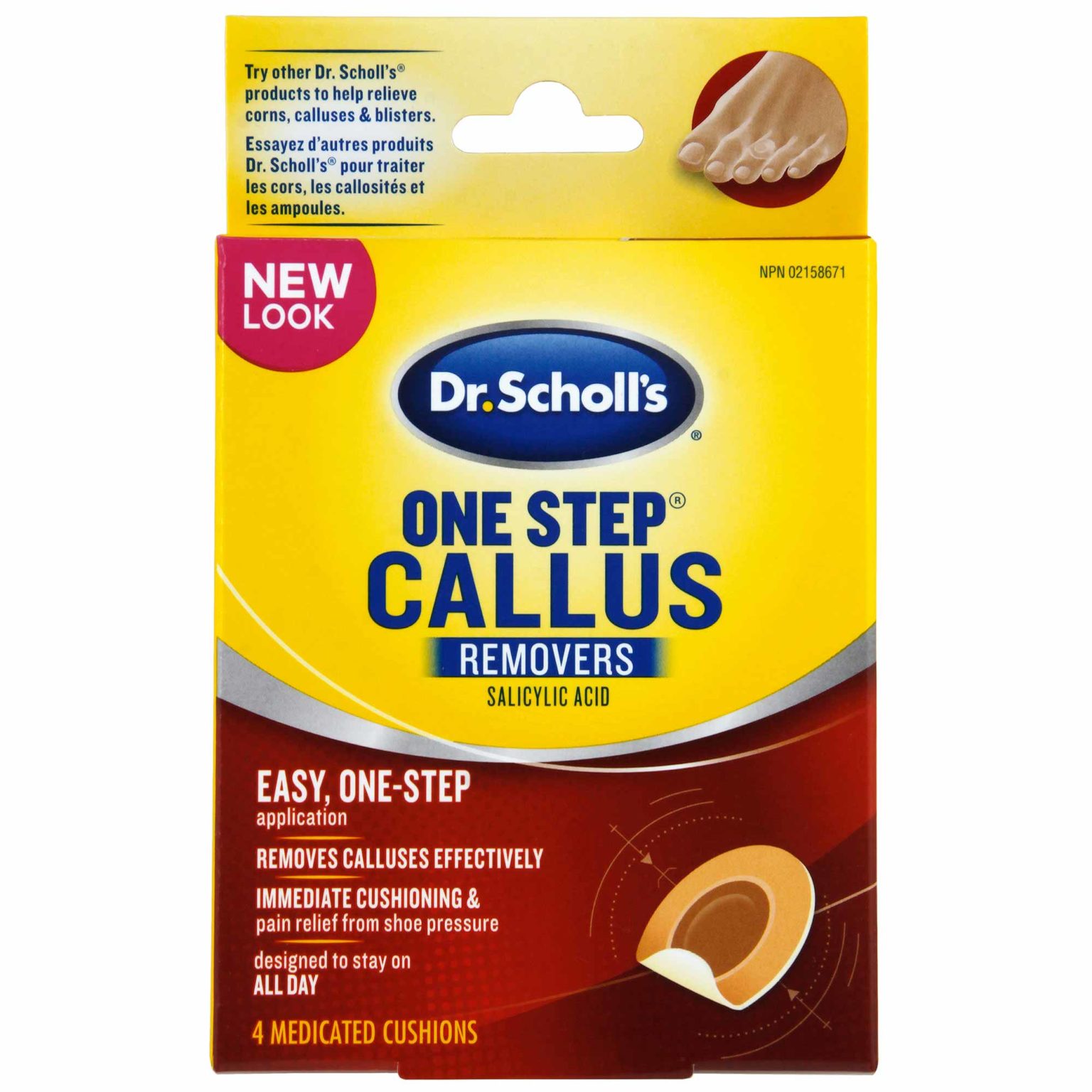 One Step® Callus Removers with Easy, One-Step Application | Dr. Scholl's
