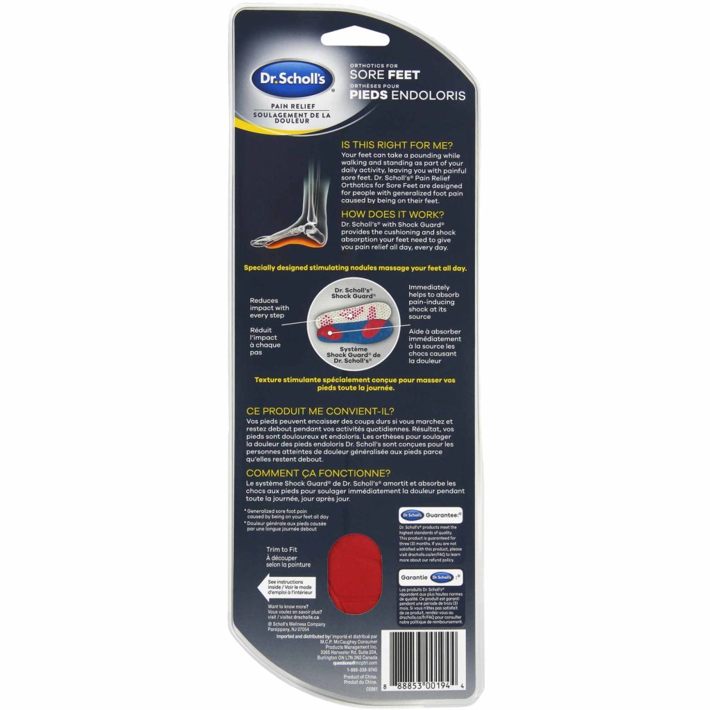 Pain Relief Orthotics for Relief of Sore Feet | Dr. Scholl's