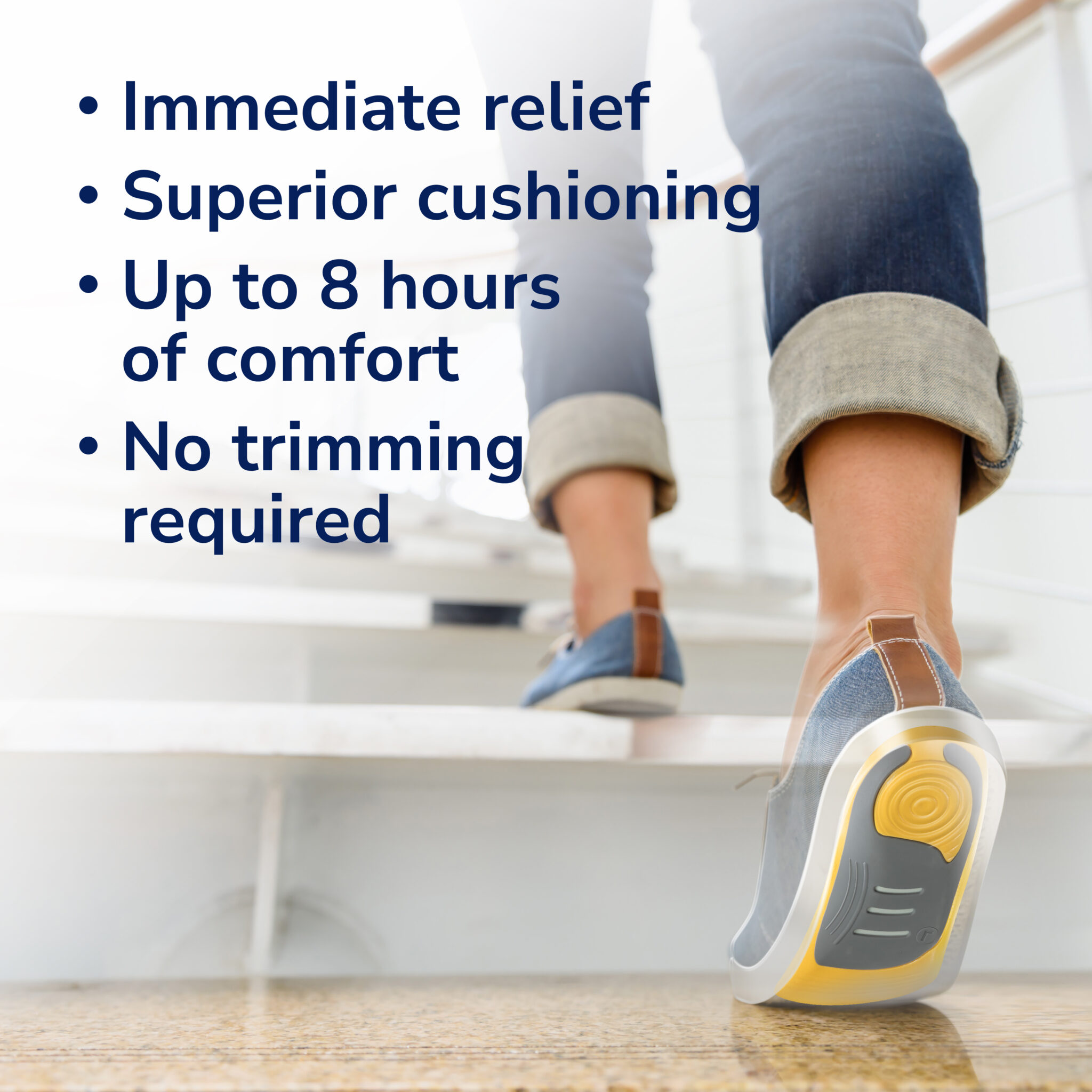 Dr. Scholl's Custom FiT® Pain Relief Orthotic Inserts 3/4 Length