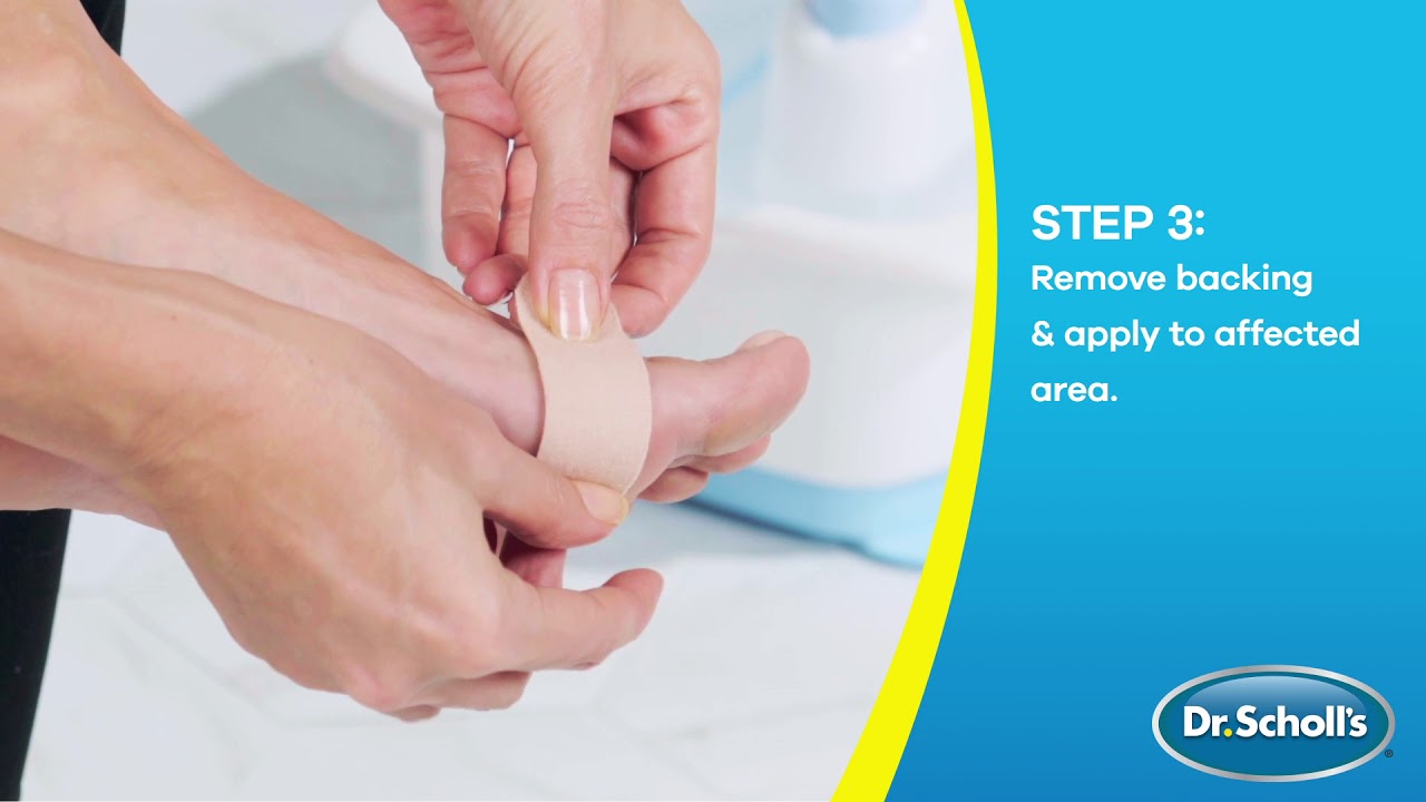 Moleskin Plus Padding Strips to Protect Sensitive Areas| Dr. Scholl's