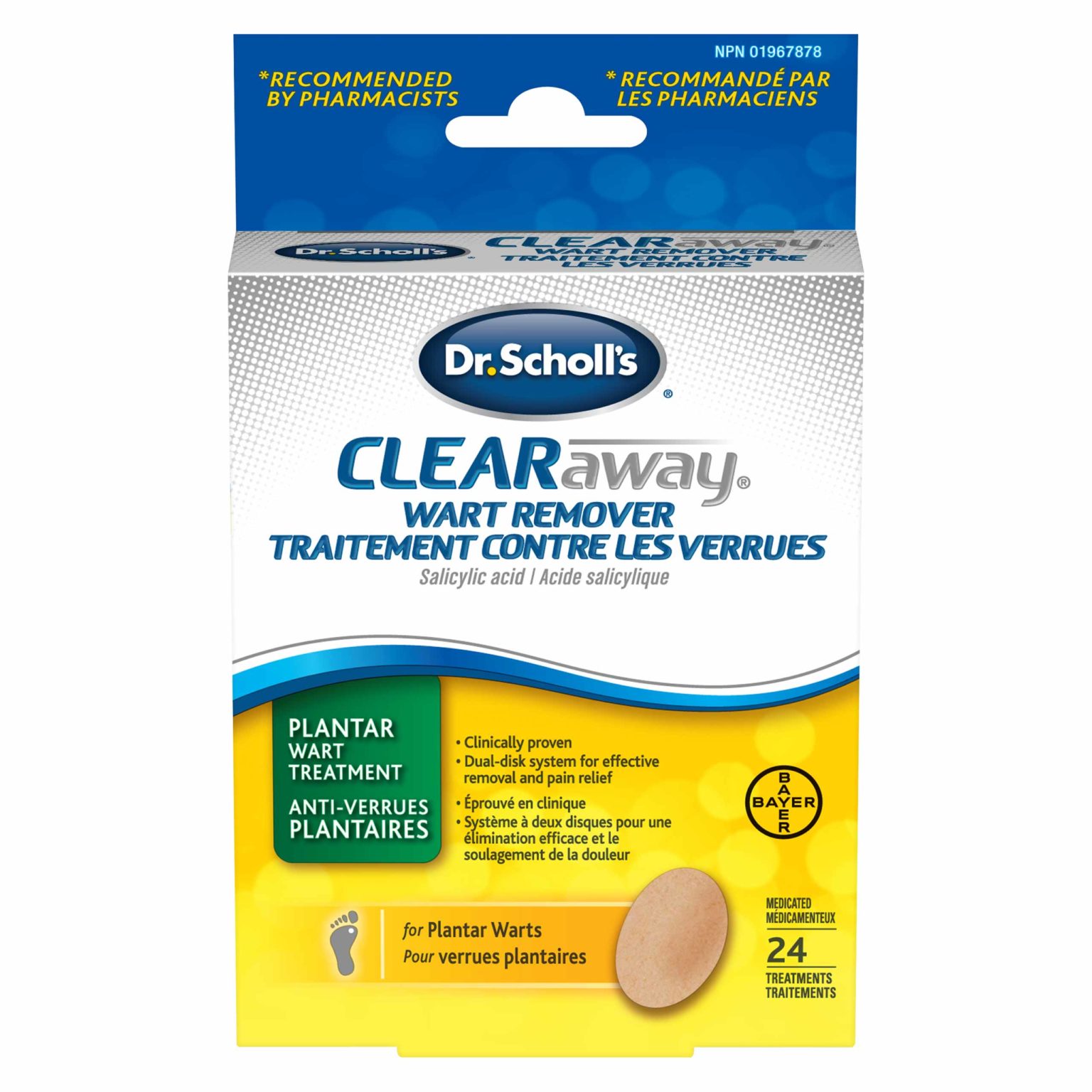 Traitement Clear Away® Contre les Verrues Plantaires | Dr. Scholl's