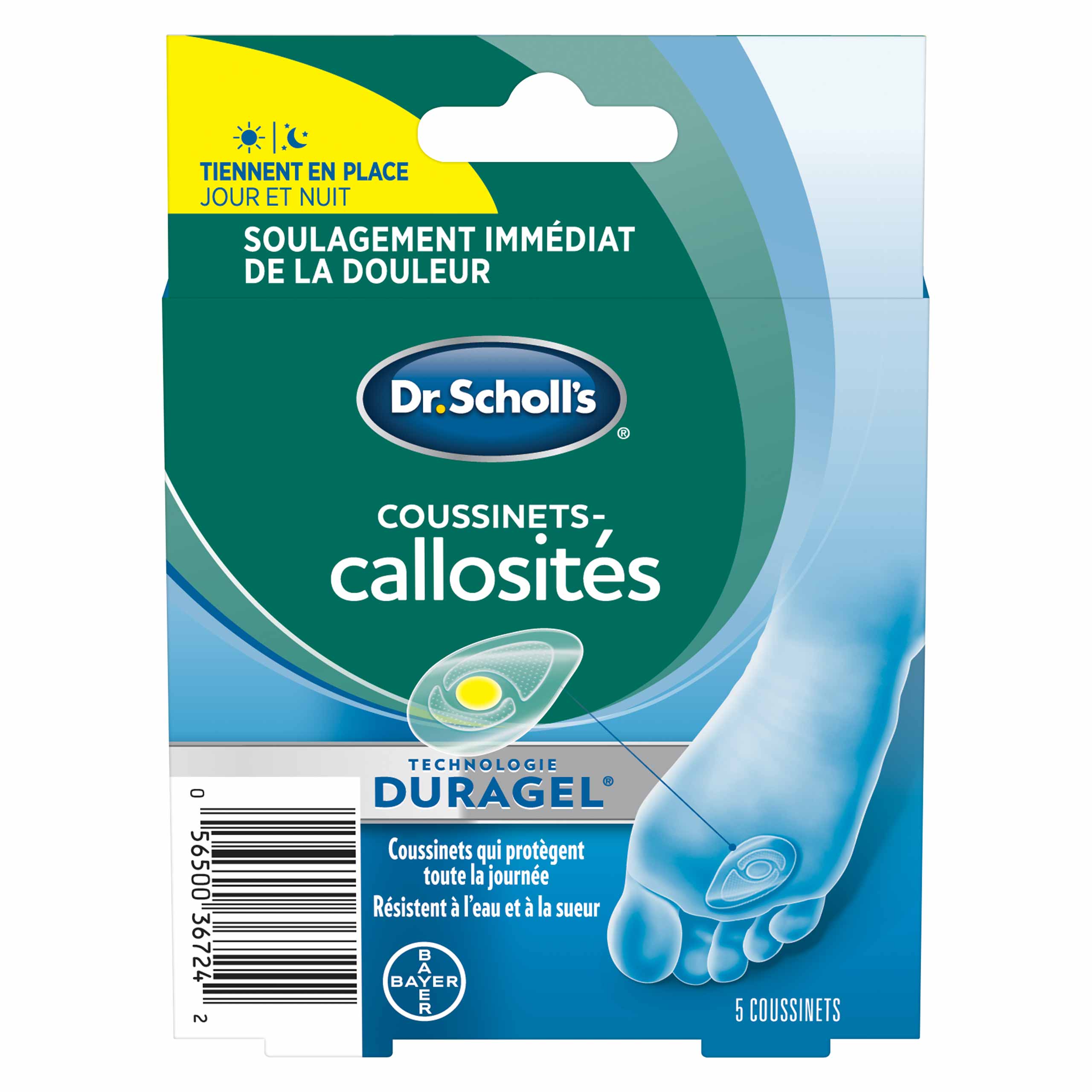 Coussinets-callosités avec technologie DURAGEL | Dr. Scholl's