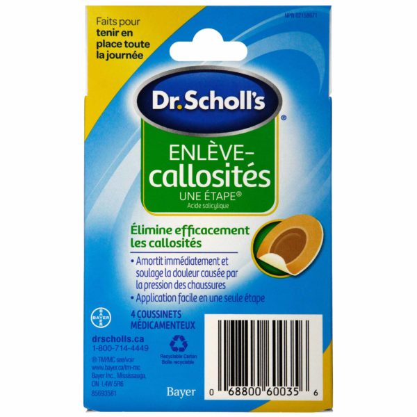 Enlève-callosités Une étape® enlève efficacement les callosités | Dr ...