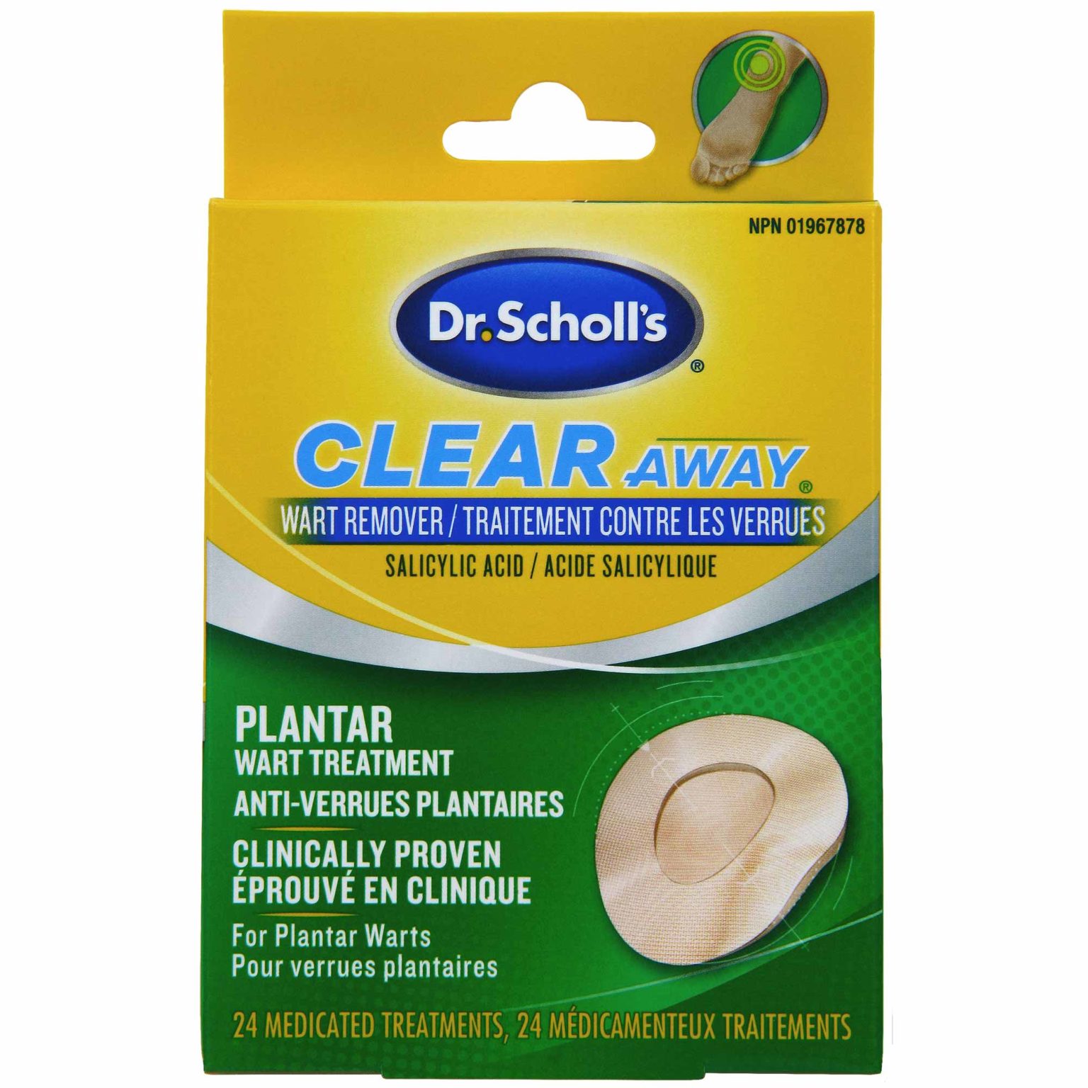 Traitement Clear Away® Contre les Verrues Plantaires | Dr. Scholl's